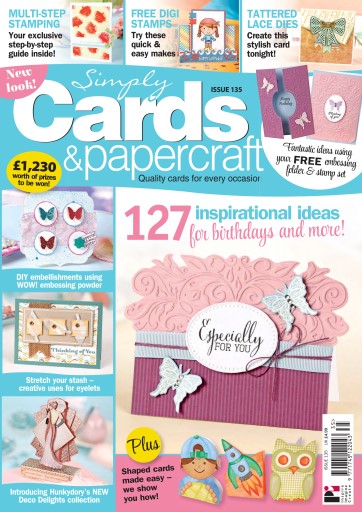 Simply Cards & Papercraft Magazine - Simply Cards & Ppaercraft 135 ...
