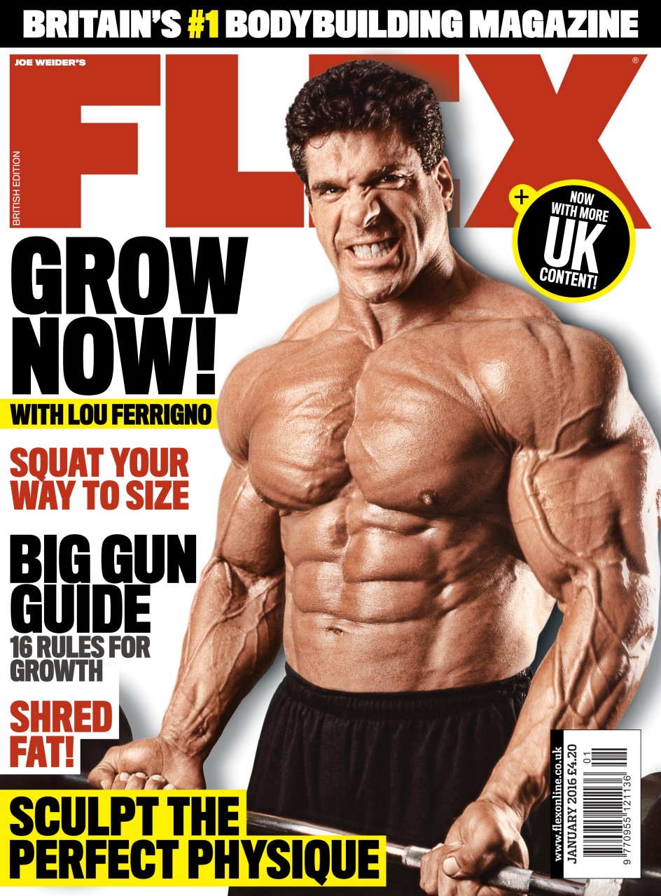Flex Magazine Jan-16 | Pocketmags.com