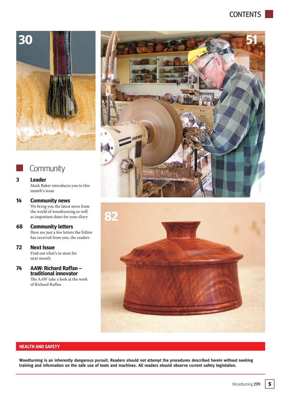 Woodturning Magazine - December 2016 Subscriptions | Pocketmags