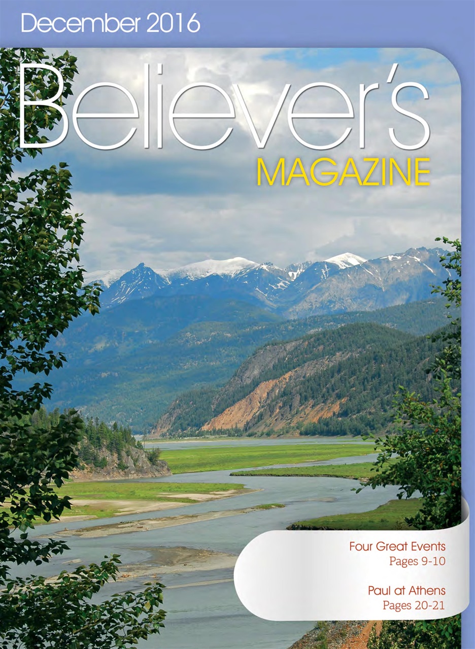 Believers Magazine - December 2016 Subscriptions | Pocketmags