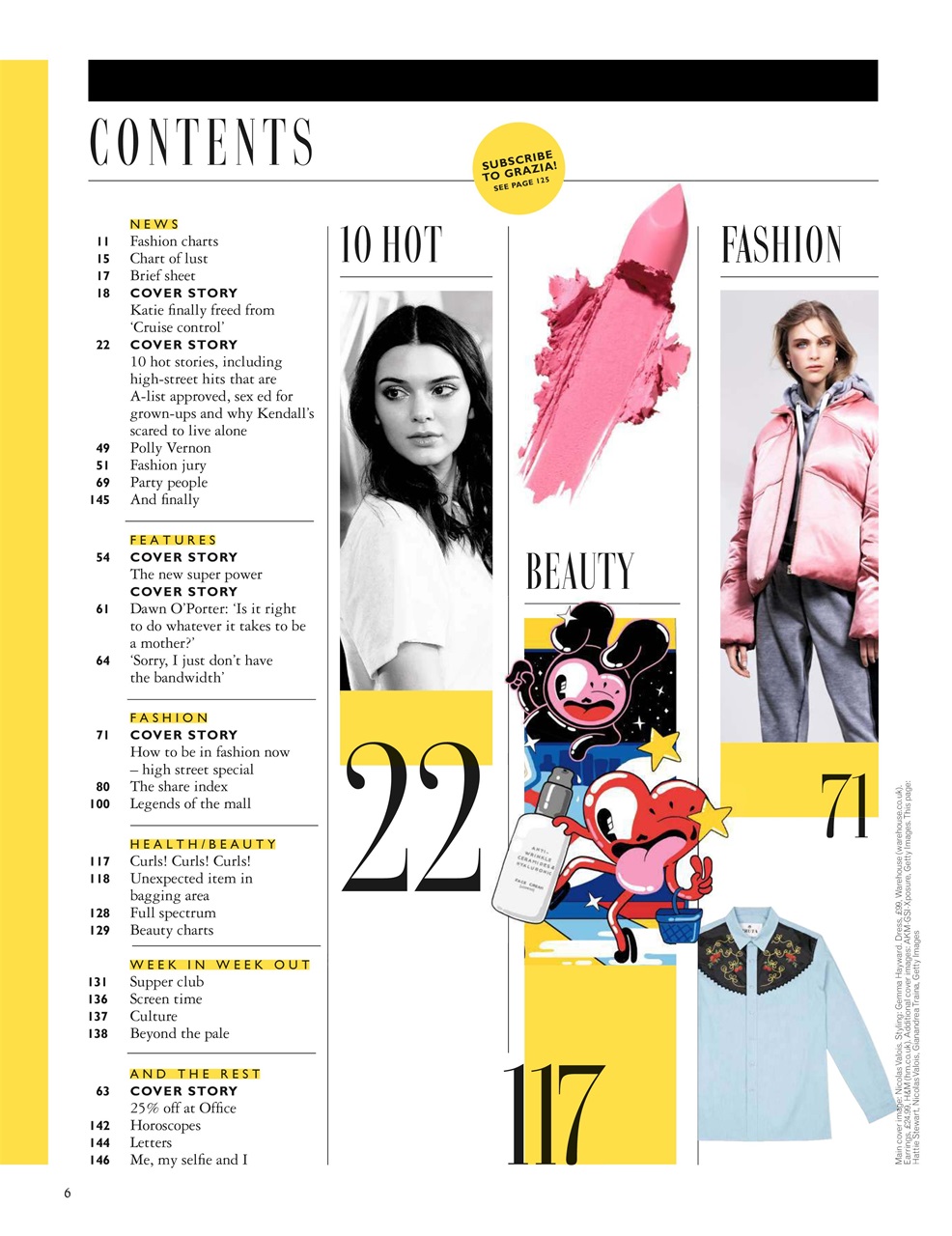 Grazia Magazine - 1st April 2017 Subscriptions | Pocketmags